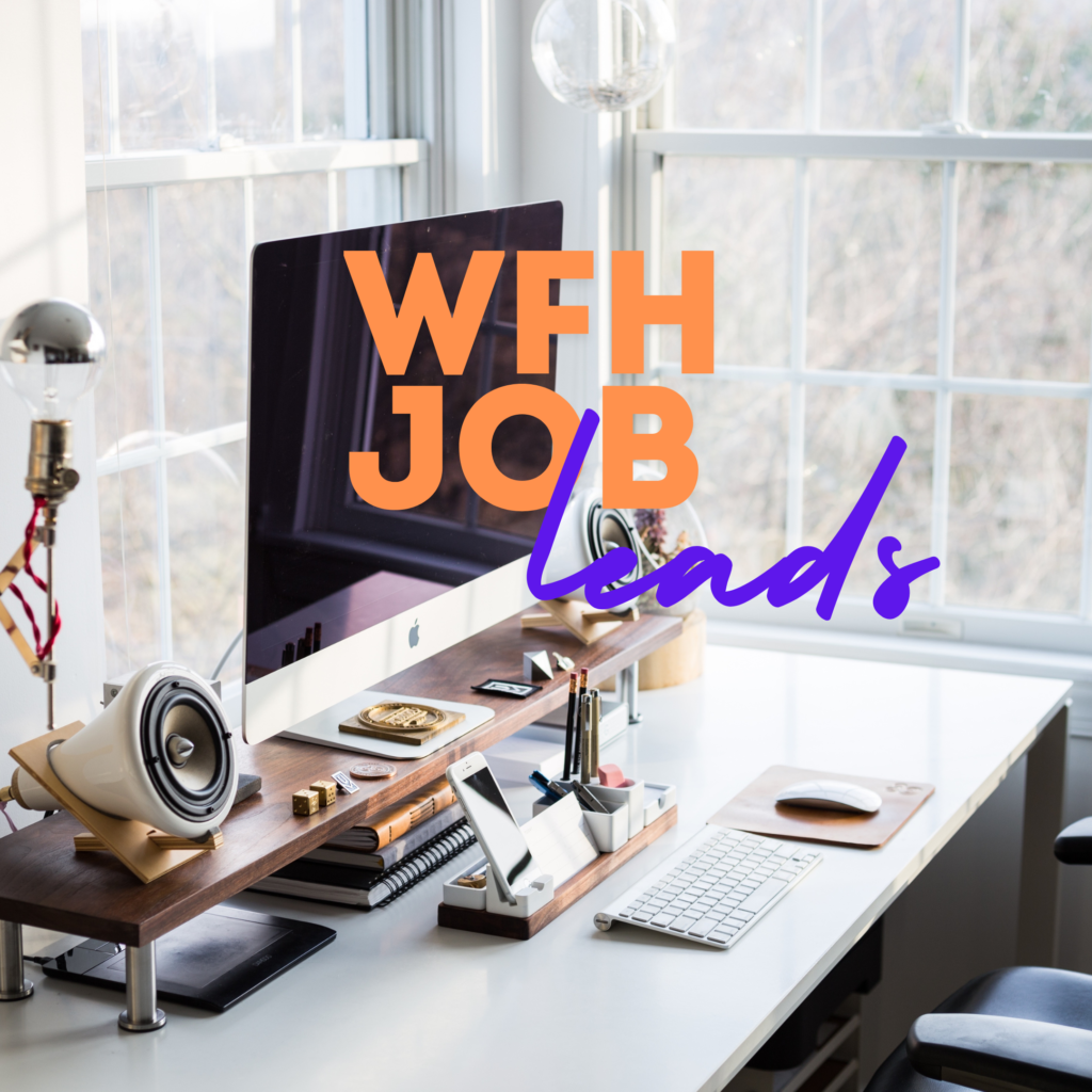 Work From Home Job Leads For Friday, August 30th - Work From Home Job ...
